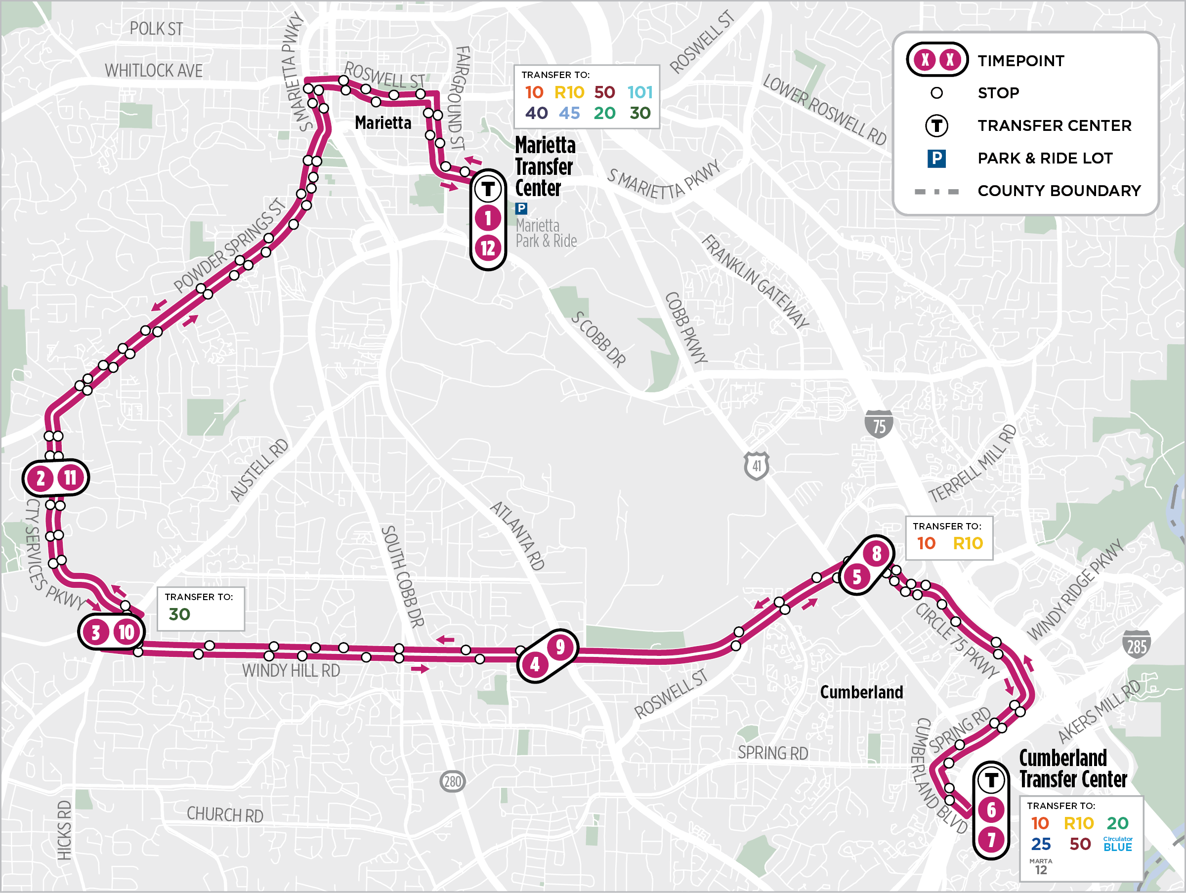 CobbLinc Route: Route 15 | Cobb County Georgia