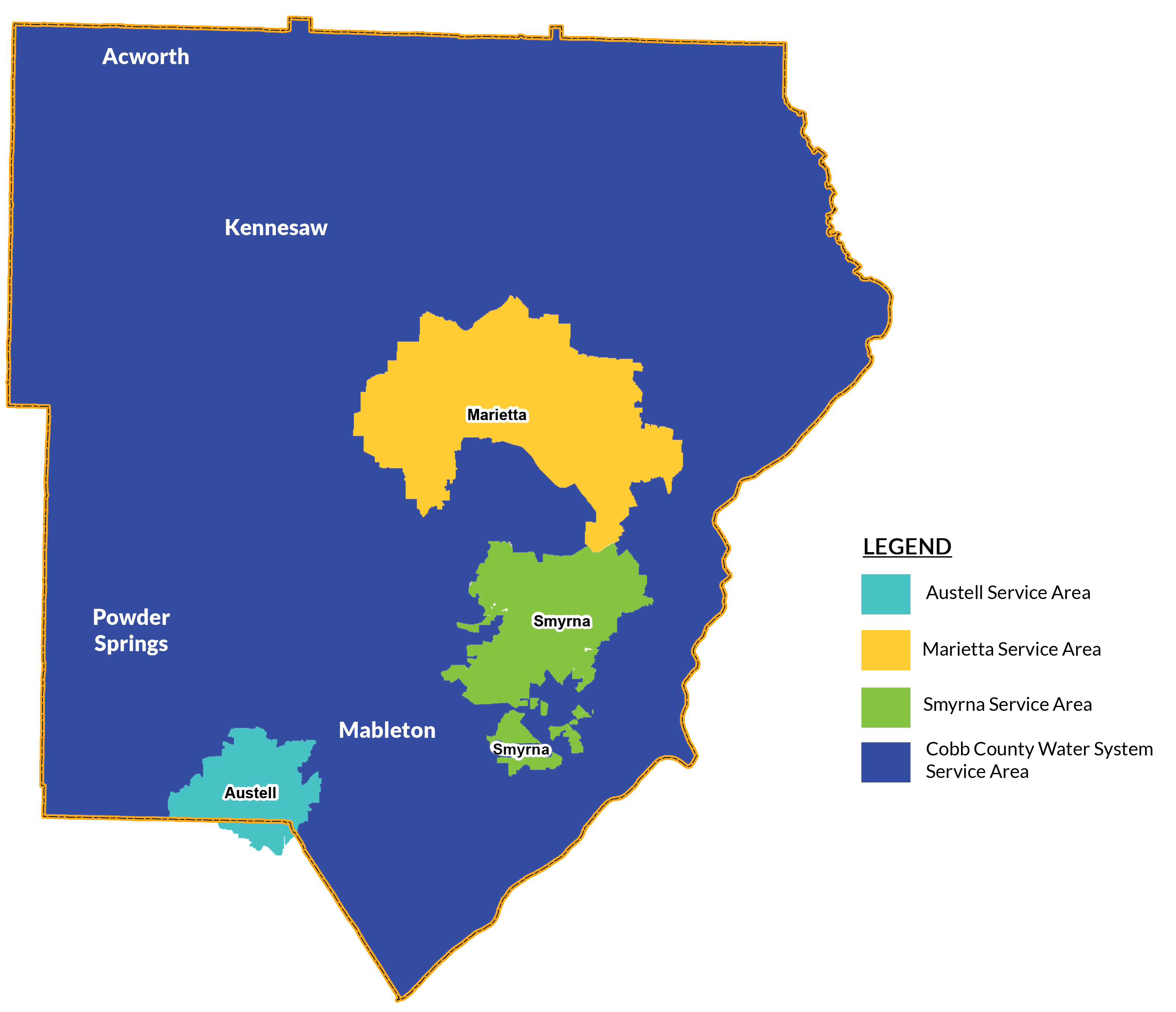 Cobb County Water System Service Area | Cobb County Georgia